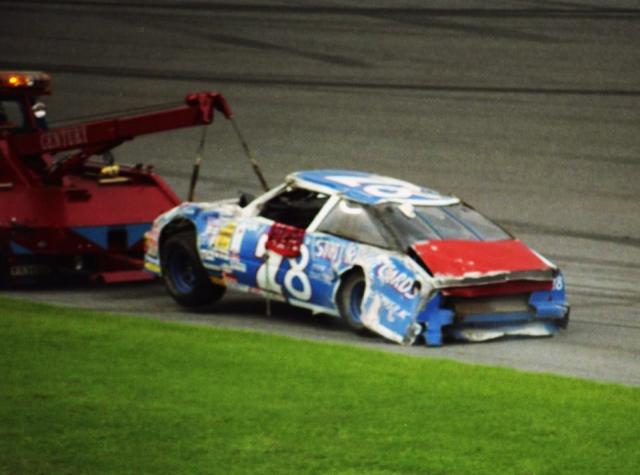 Ramo Stott 1993 Wreck NASCAR National Series News & Notes Daytona